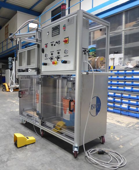Dosing, injection and infusion of resins - ISOJET Équipements